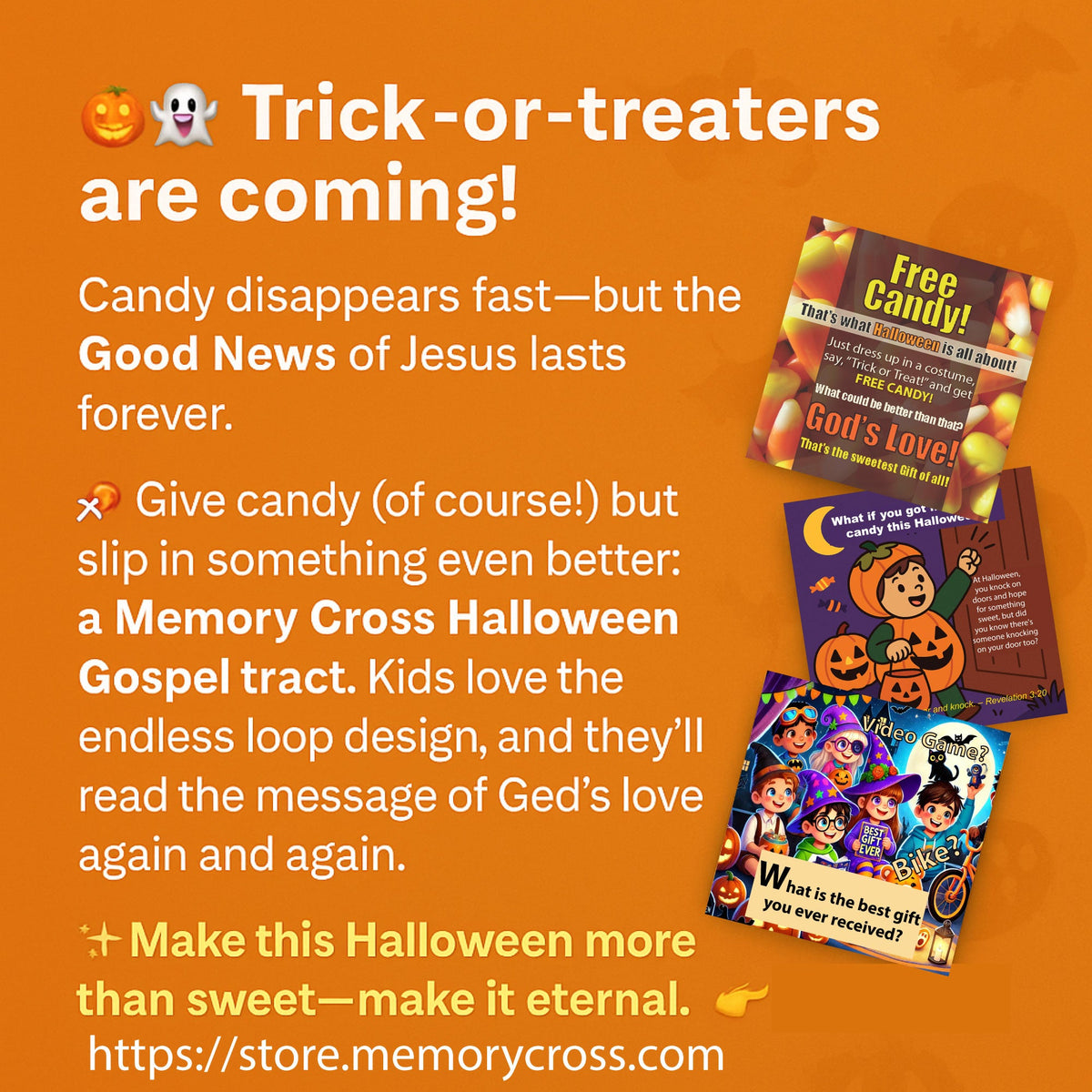 Sharing the Gospel on Halloween: Turning Candy Into Eternal Hope ...