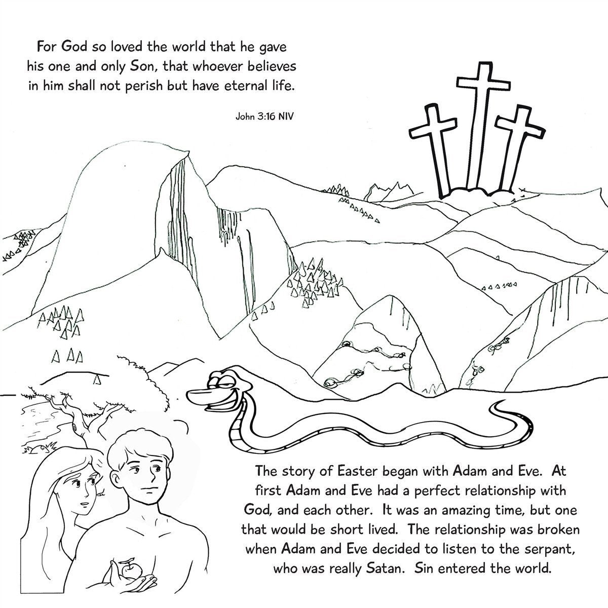 God's Plan of Salvation - The Easter Story – MemoryCross