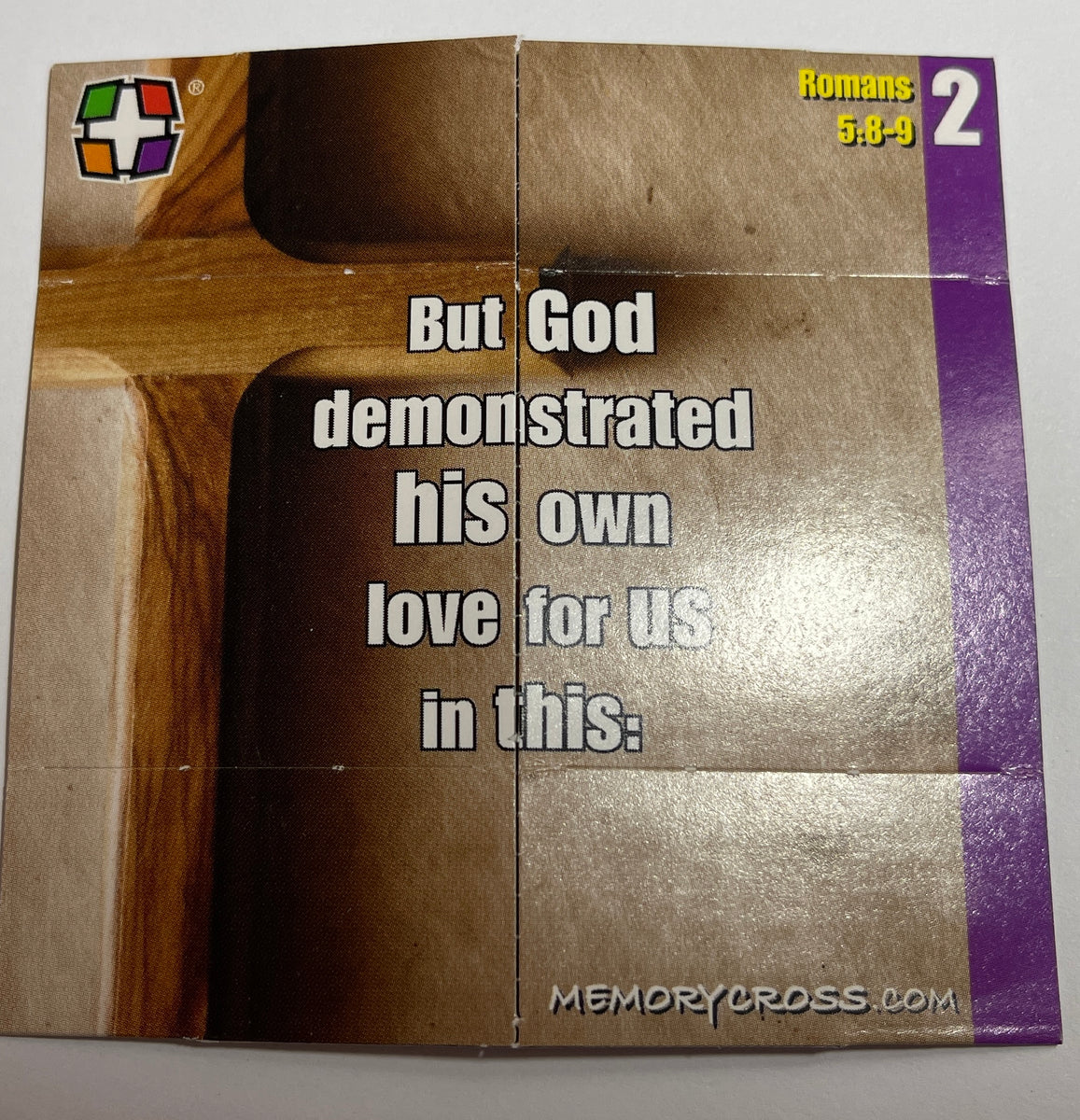 Bible Verses from the Book of Romans – MemoryCross