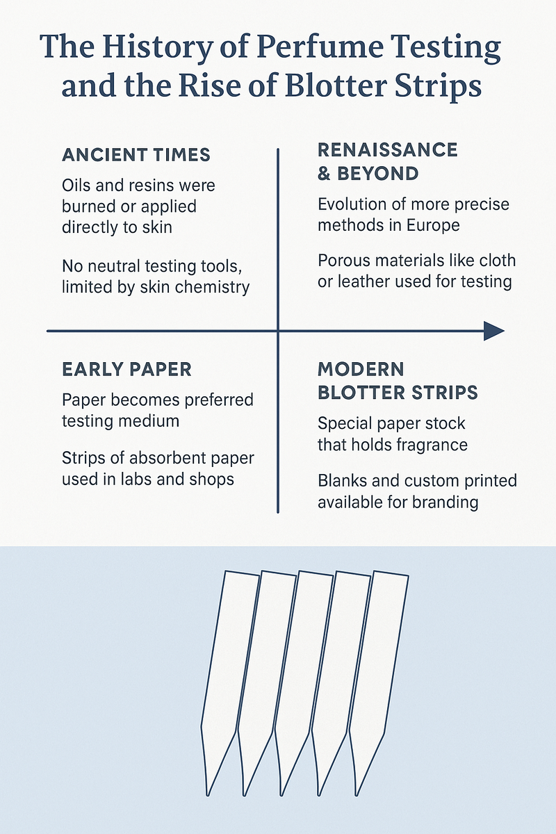 The History of Perfume Testing and the Rise of Blotter Strips – MemoryCross