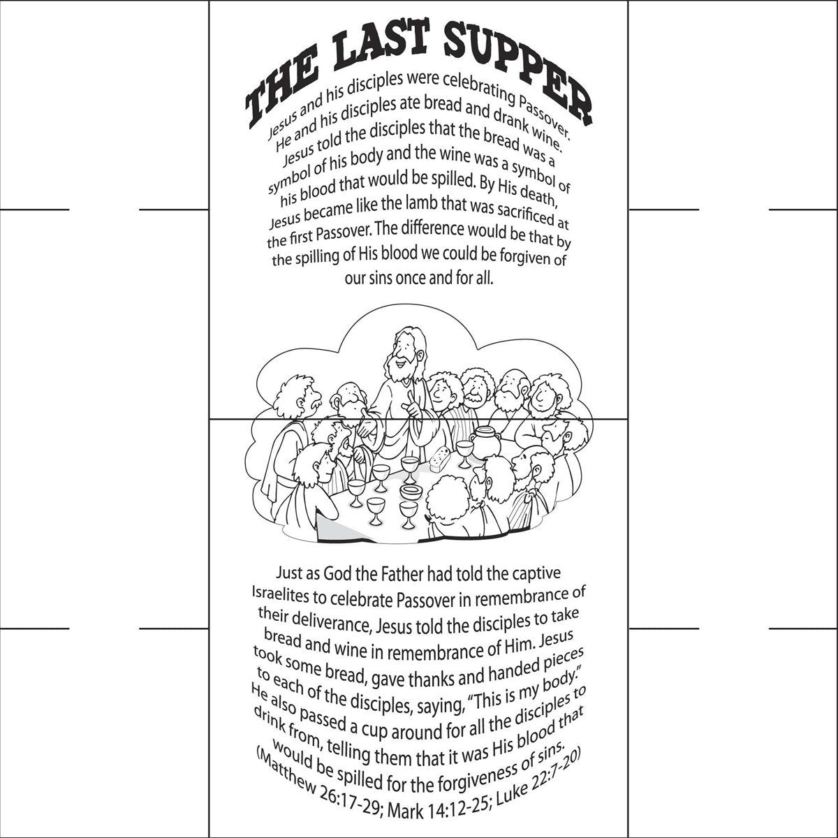 Messianic Passover Coloring Pages